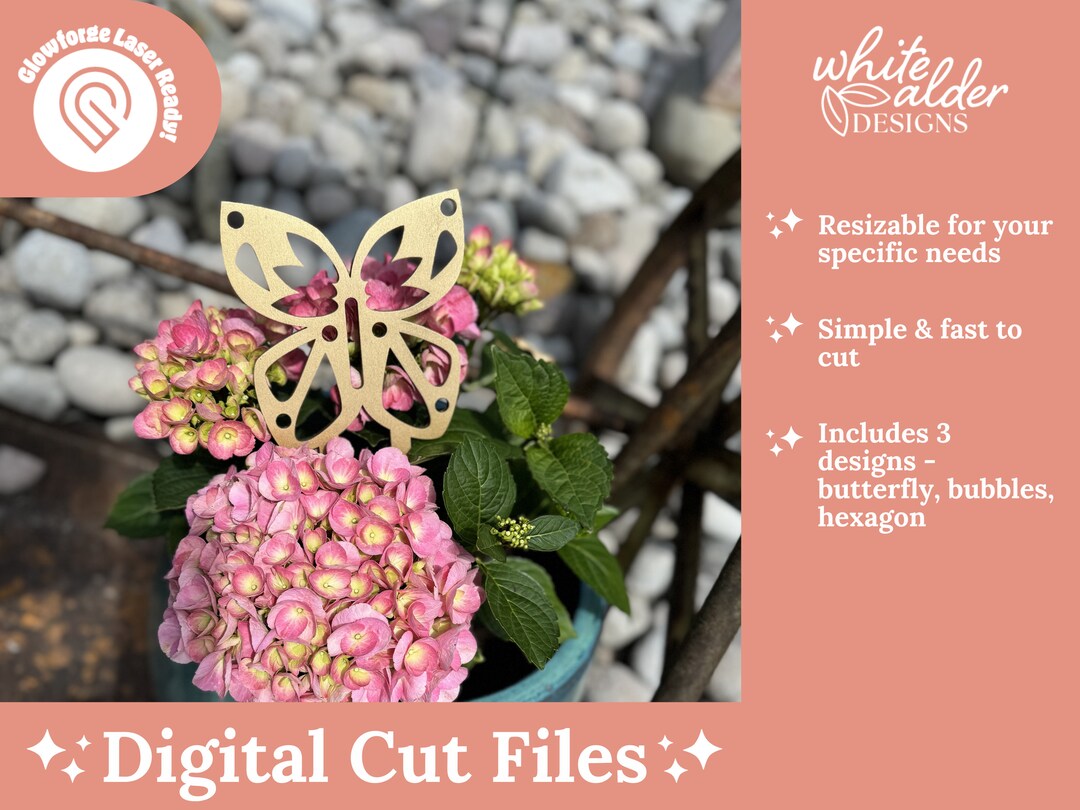 Geometric Plant Trellis | Instant Digital Download Glowforge Tested ...