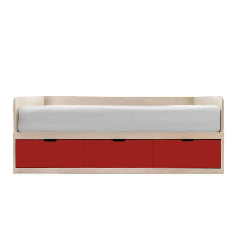 Zen Day Bed With Drawers maple - Etsy