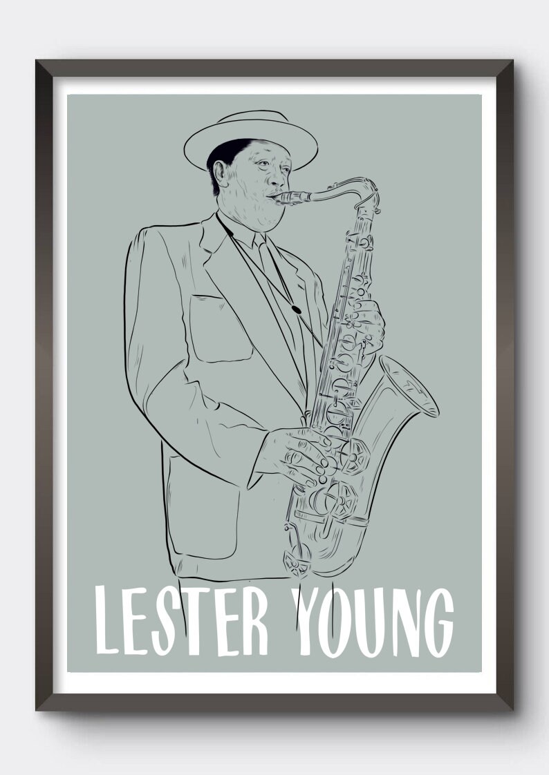 Lester Young Poster - Etsy