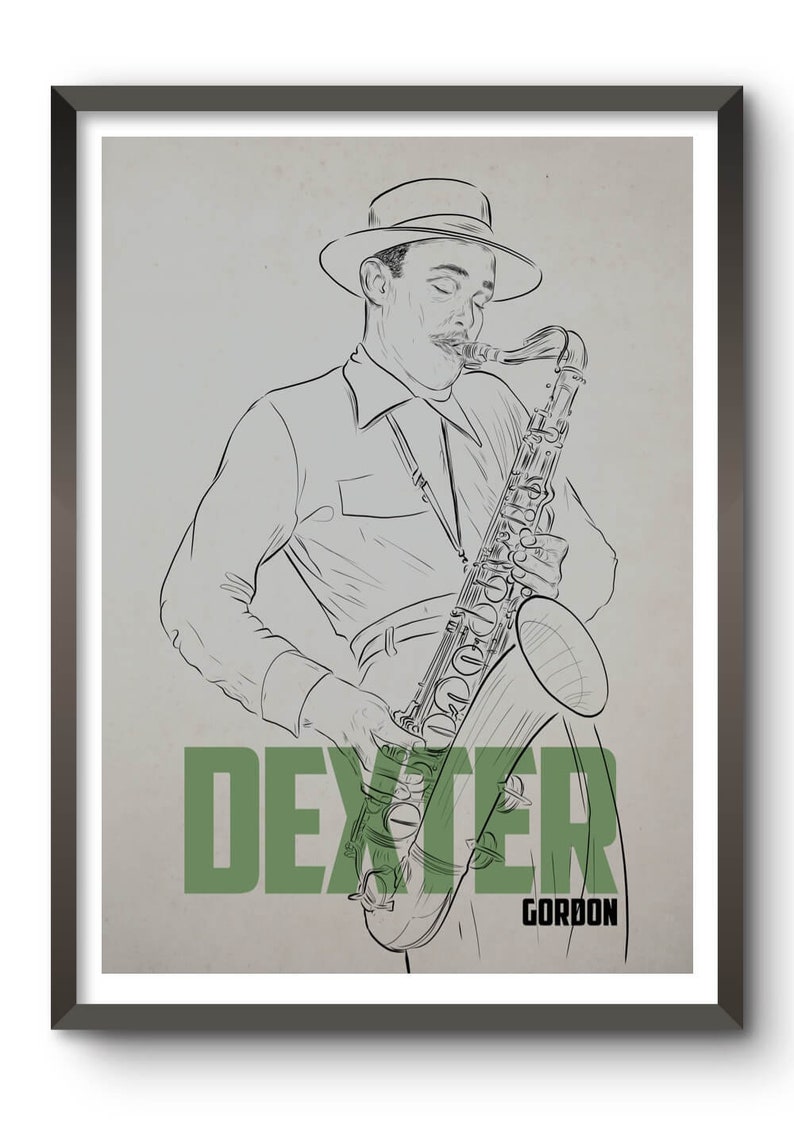 Dexter Gordon Poster - Etsy