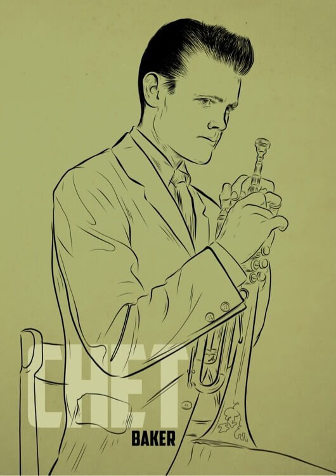 Chet Baker Poster - Etsy