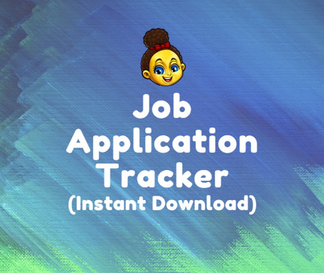 Job Application Tracker Excel Template | Track Job Search Progress ...