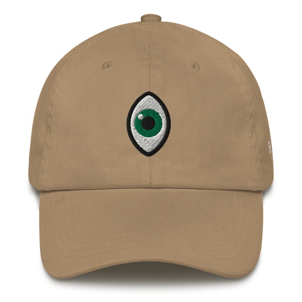 3rd Eye, Enlightment, Woke, Green Eyes, Eye Ball Hat, Hat With an ...