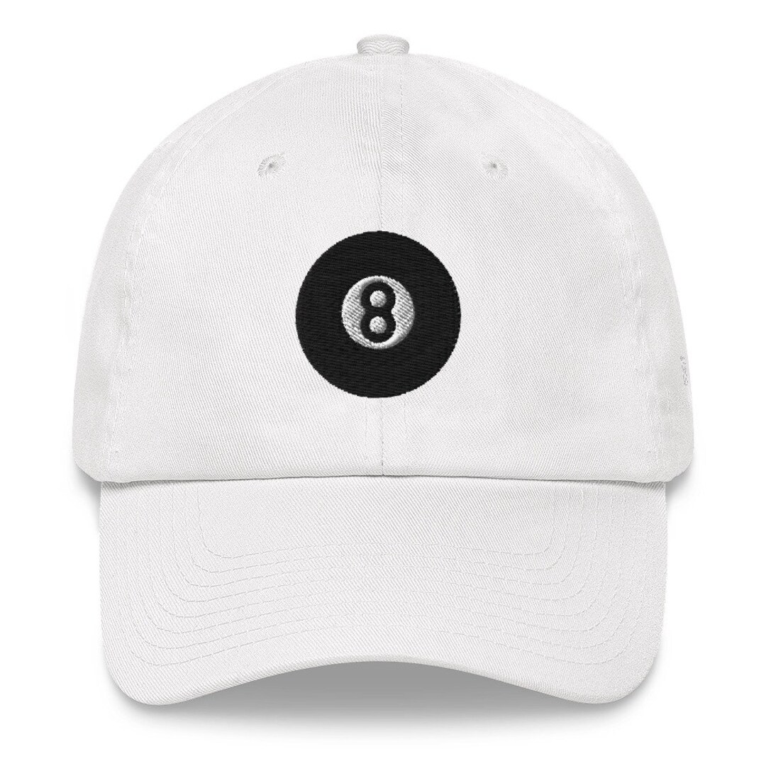 8 Ball Hat, 8 Ball Clothes, Billiard Hat, Pool Player Hat, (dad Hat) - Etsy