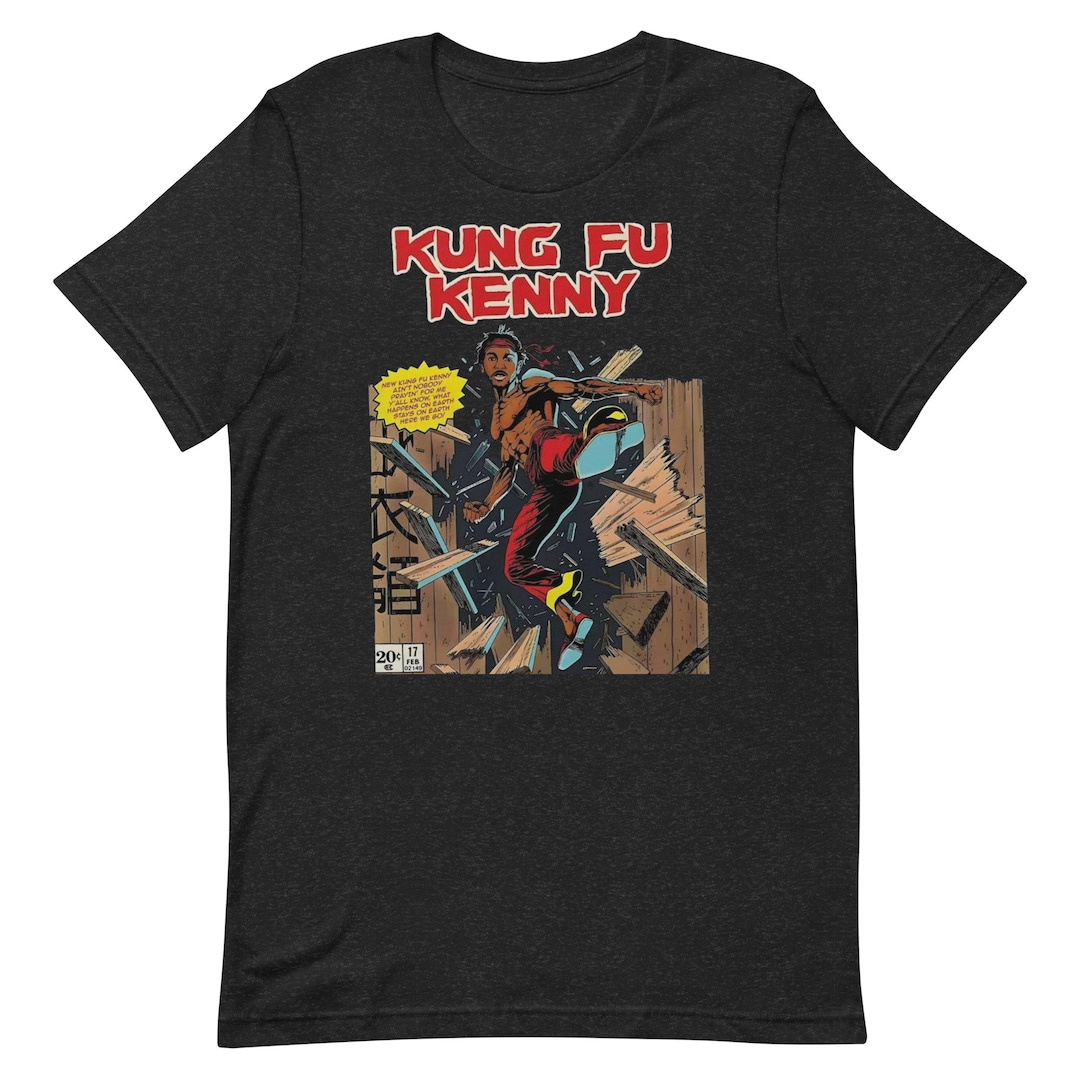 Kendrick Lamar (kung-fu Kenny T-shirt) - Etsy