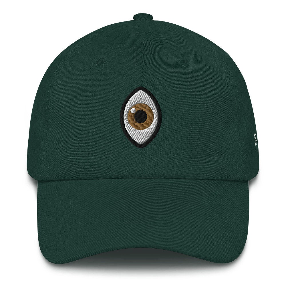 3rd Eye, Enlightment, Woke, Brown Eyes, Eye Ball Hat, Hat With an ...