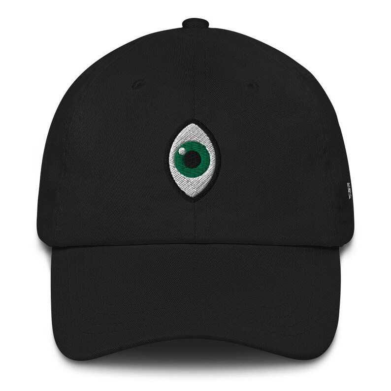 3rd Eye, Enlightment, Woke, Green Eyes, Eye Ball Hat, Hat With an ...