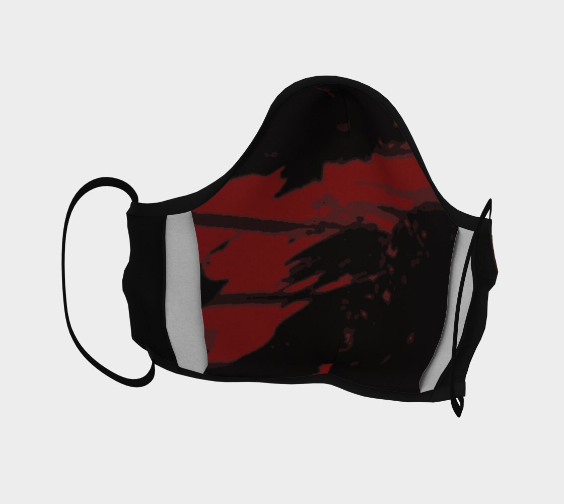 Spawn Face Mask/ Cotton Satin Spawn Mask/ Soft Ear Ties Mask/ High ...