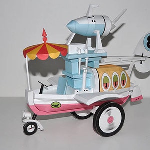 Collection - Wacky Races - Hanna Barbera , Papercraft - PDF - DIY ...