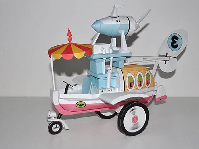 Collection - Wacky Races - Hanna Barbera , Papercraft - PDF - DIY ...