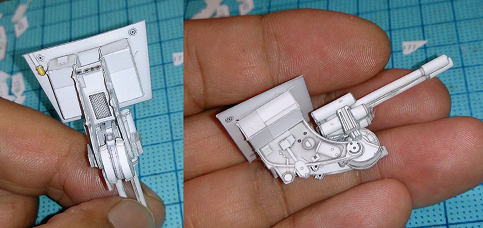 Exclusive! AT-ST Star Wars Papercraft, Papercraft, Rpg, Papermodel, DIY ...