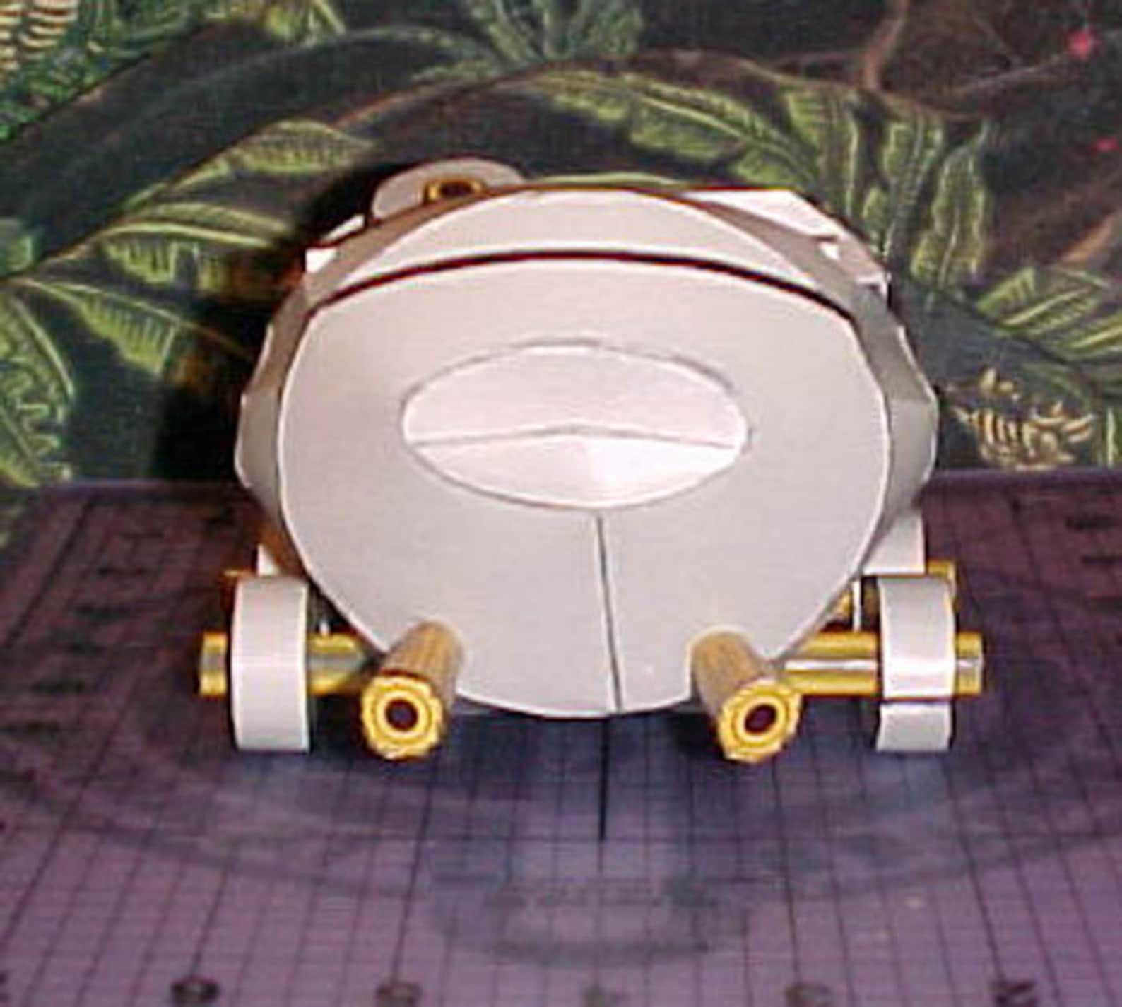 Wacky Races Boulder Mobile Papercraft: DIY Car Model (PDF) - Etsy