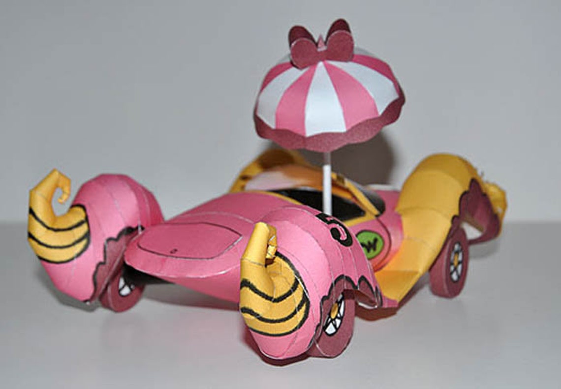 Wacky Races - Penelope Pitstop - 05 Compact Pussycat Car, Papercraft ...