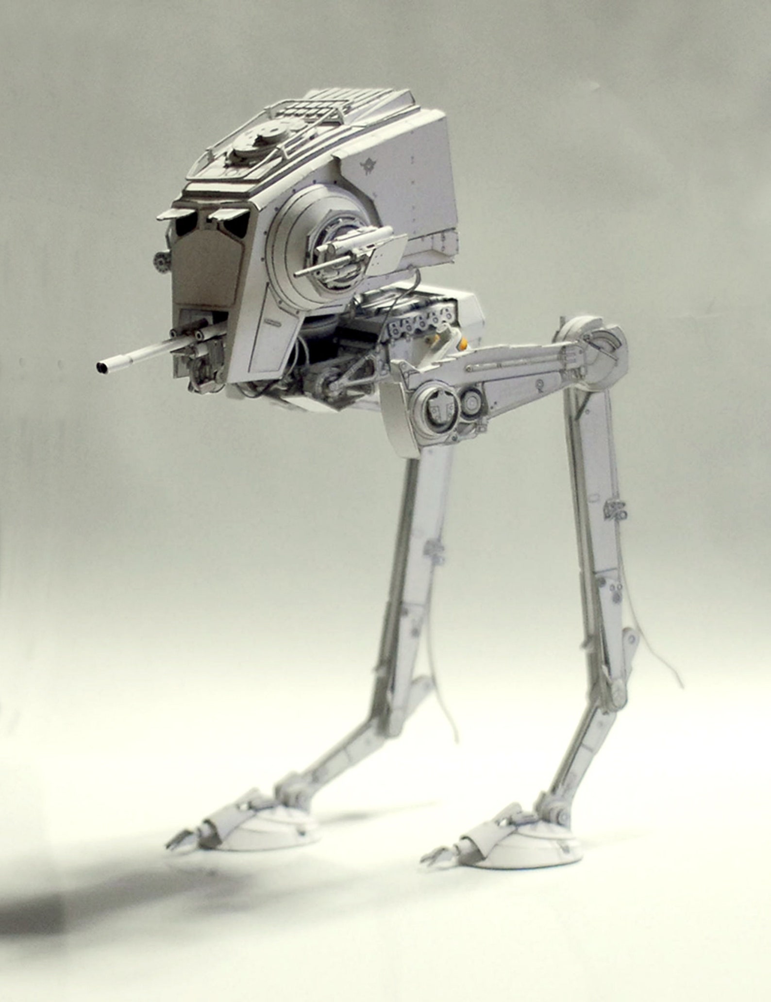Exclusive! AT-ST Star Wars Papercraft, Papercraft, Rpg, Papermodel, DIY ...