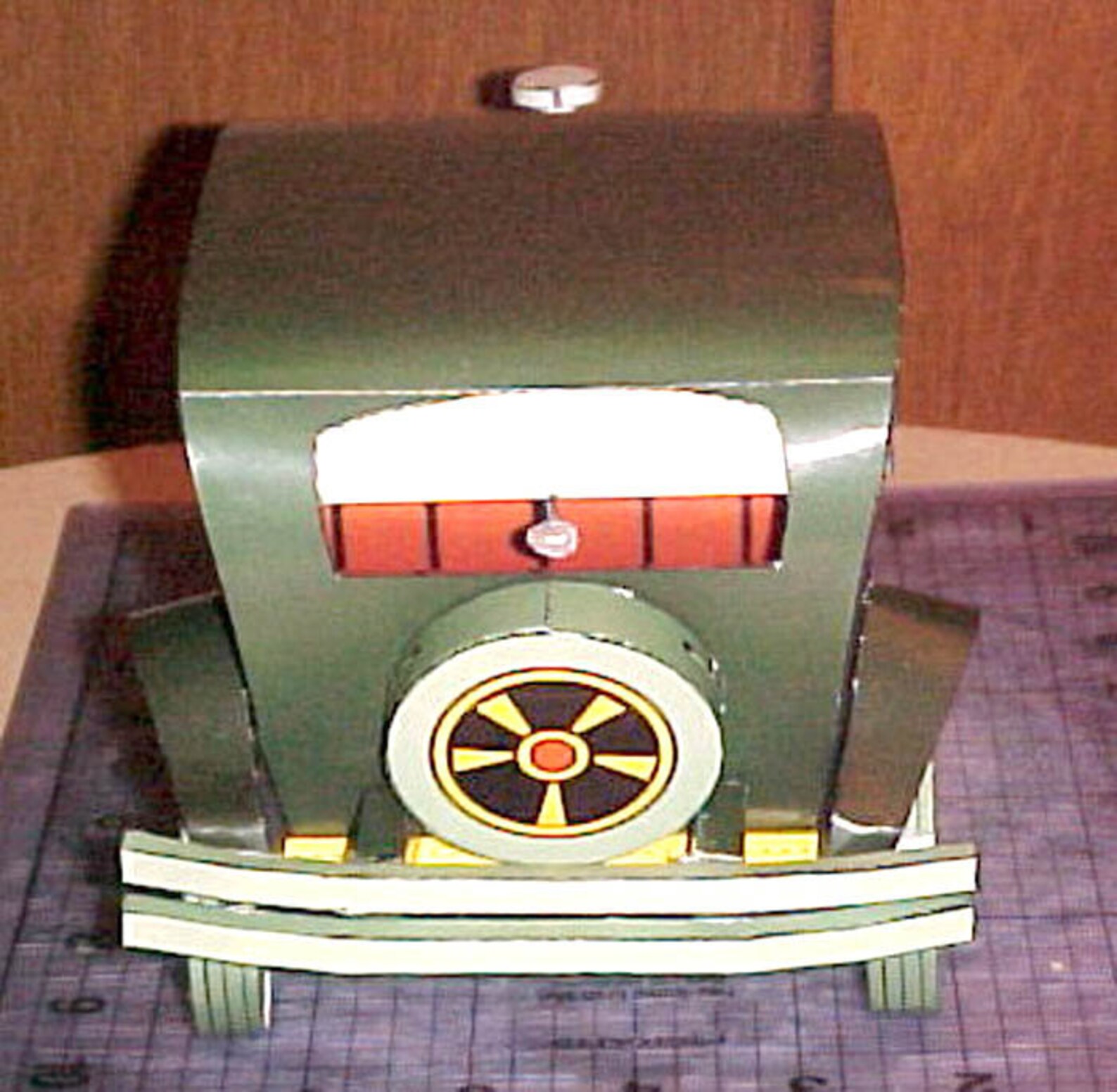 Wacky Races Bulletproof Bomb Papercraft: DIY Car Model (PDF) - Etsy