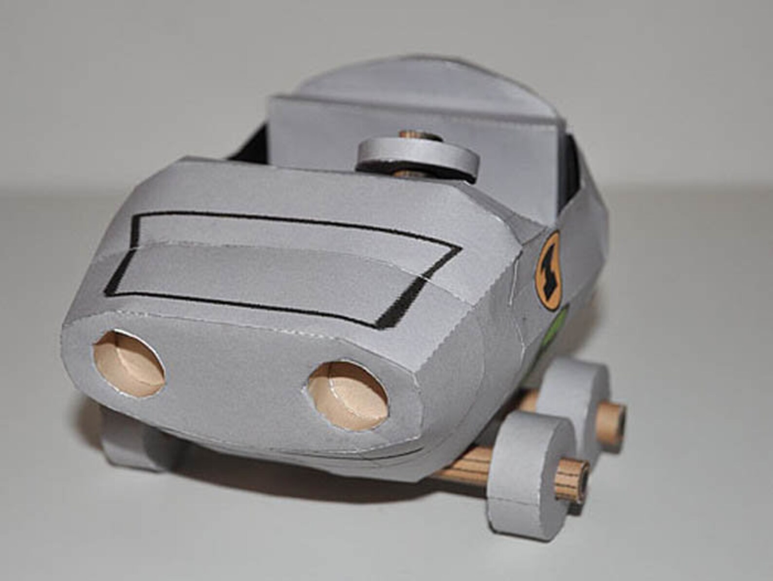 Wacky Races Boulder Mobile Papercraft: DIY Car Model (PDF) - Etsy