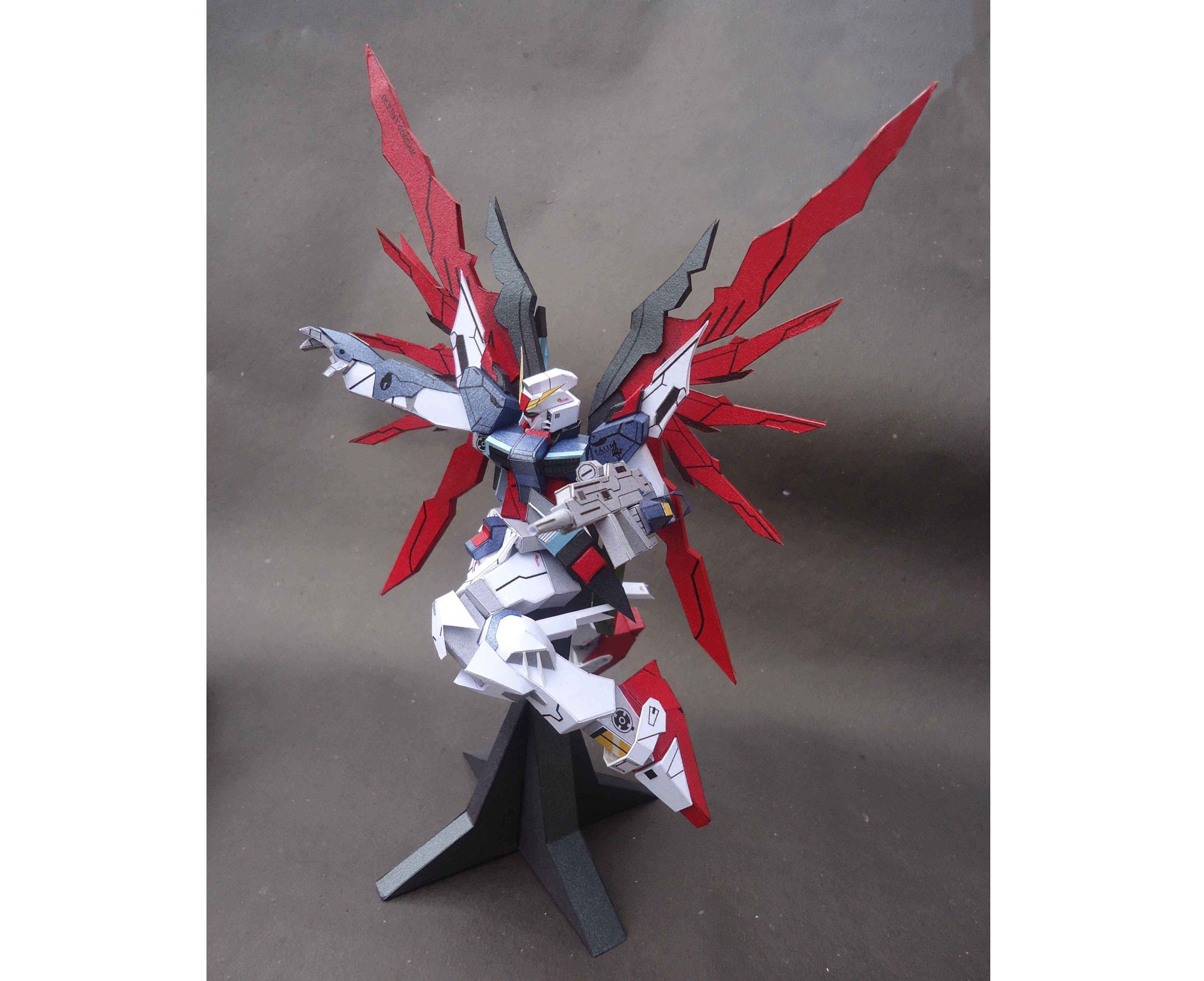 Destiny Gundam Papercraft: DIY Mobile Suit Robot Model (PDF) - Etsy