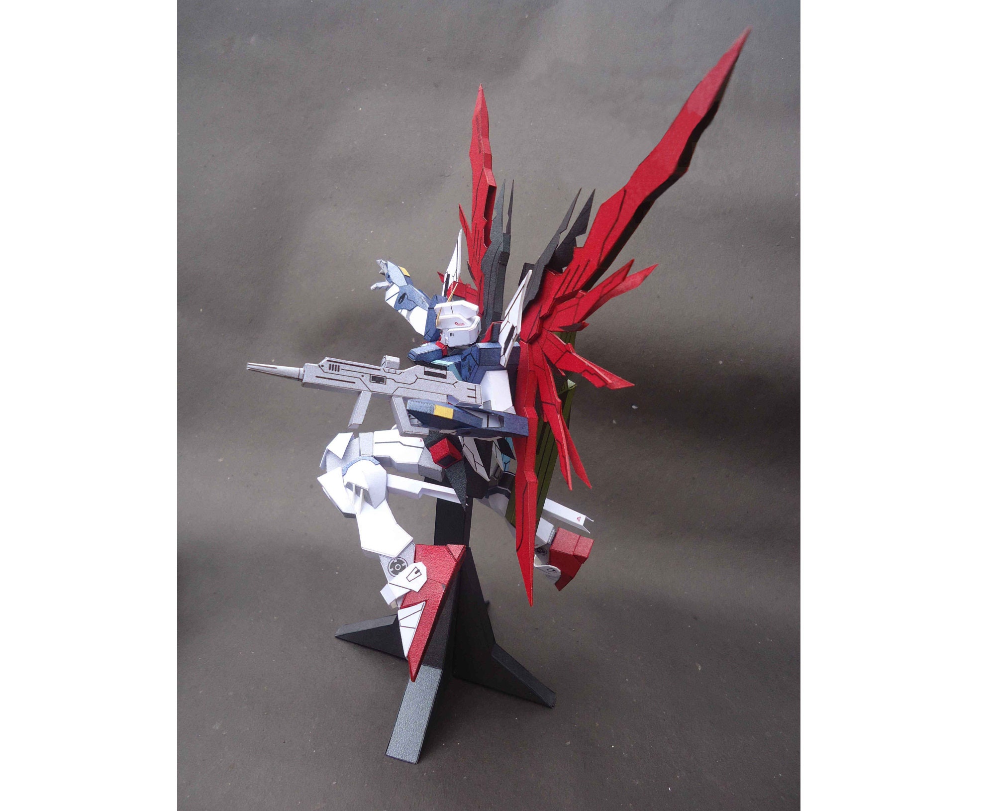 Destiny Gundam Papercraft: DIY Mobile Suit Robot Model (PDF) - Etsy