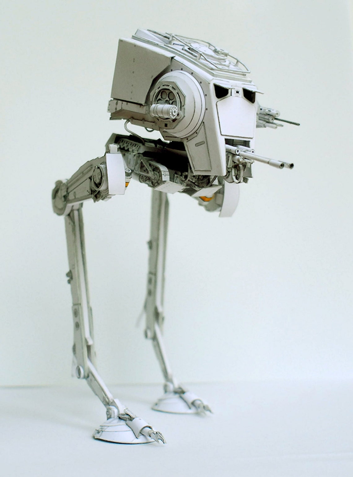 Exclusive! AT-ST Star Wars Papercraft, Papercraft, Rpg, Papermodel, DIY ...