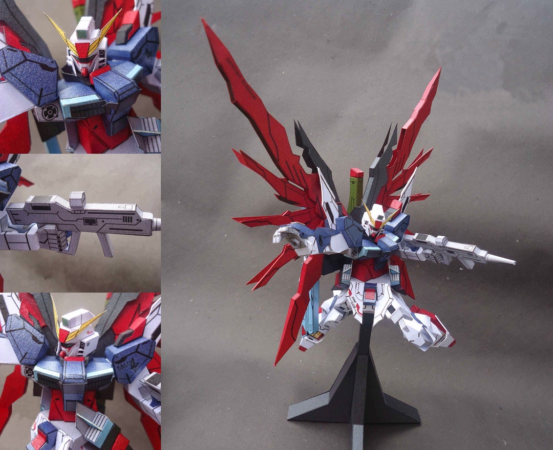 Buy Exclusive Gundam SEED Destiny, Destiny Gundam, Papercraft, DIY, PDF ...