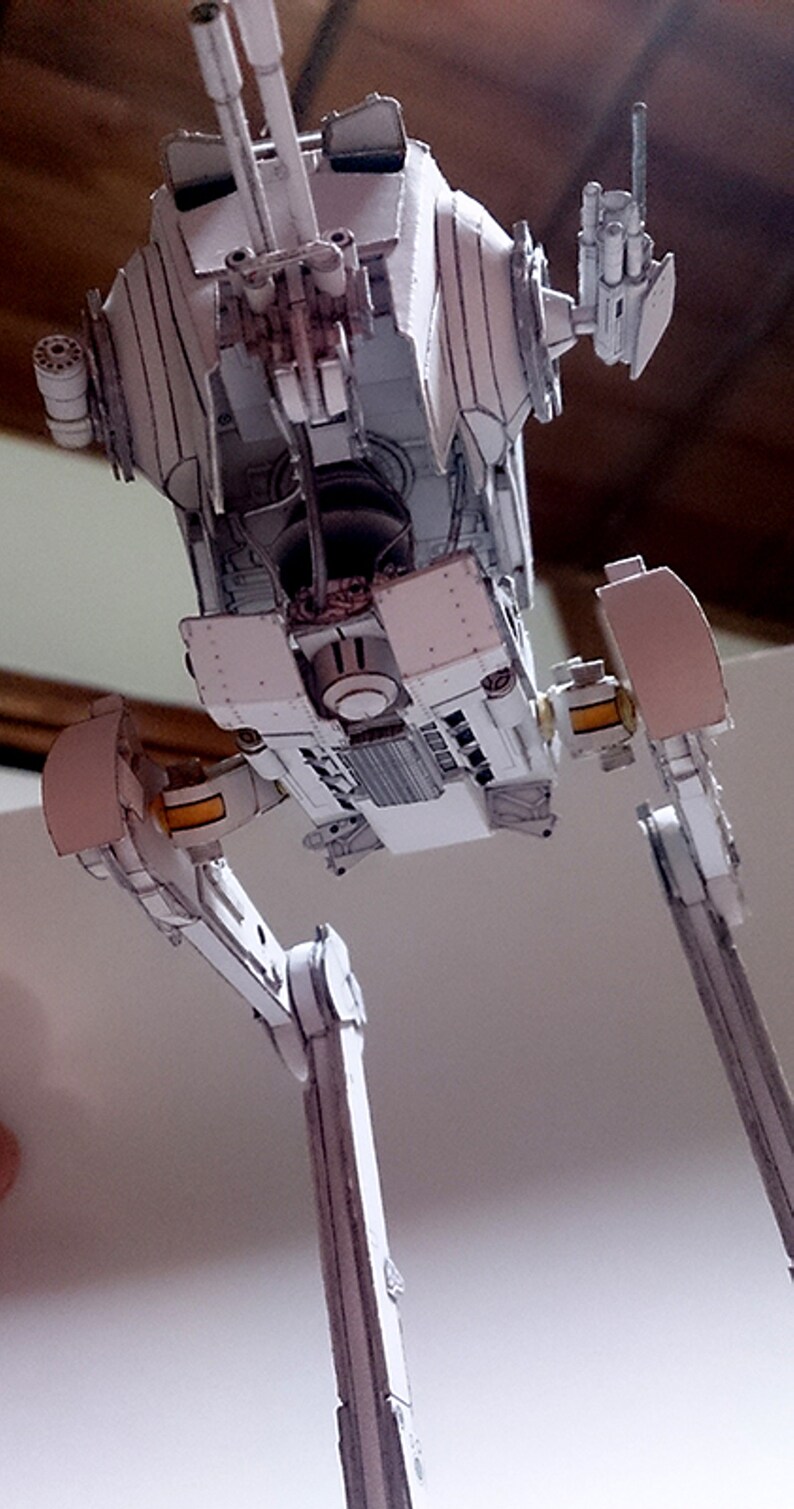 Exclusive! AT-ST Star Wars Papercraft, Papercraft, Rpg, Papermodel, DIY ...