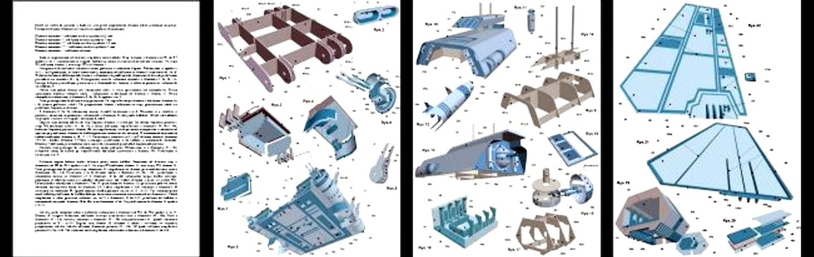 Star Wars Tydirium Shuttle Papercraft: DIY Imperial Ship Model (PDF) - Etsy