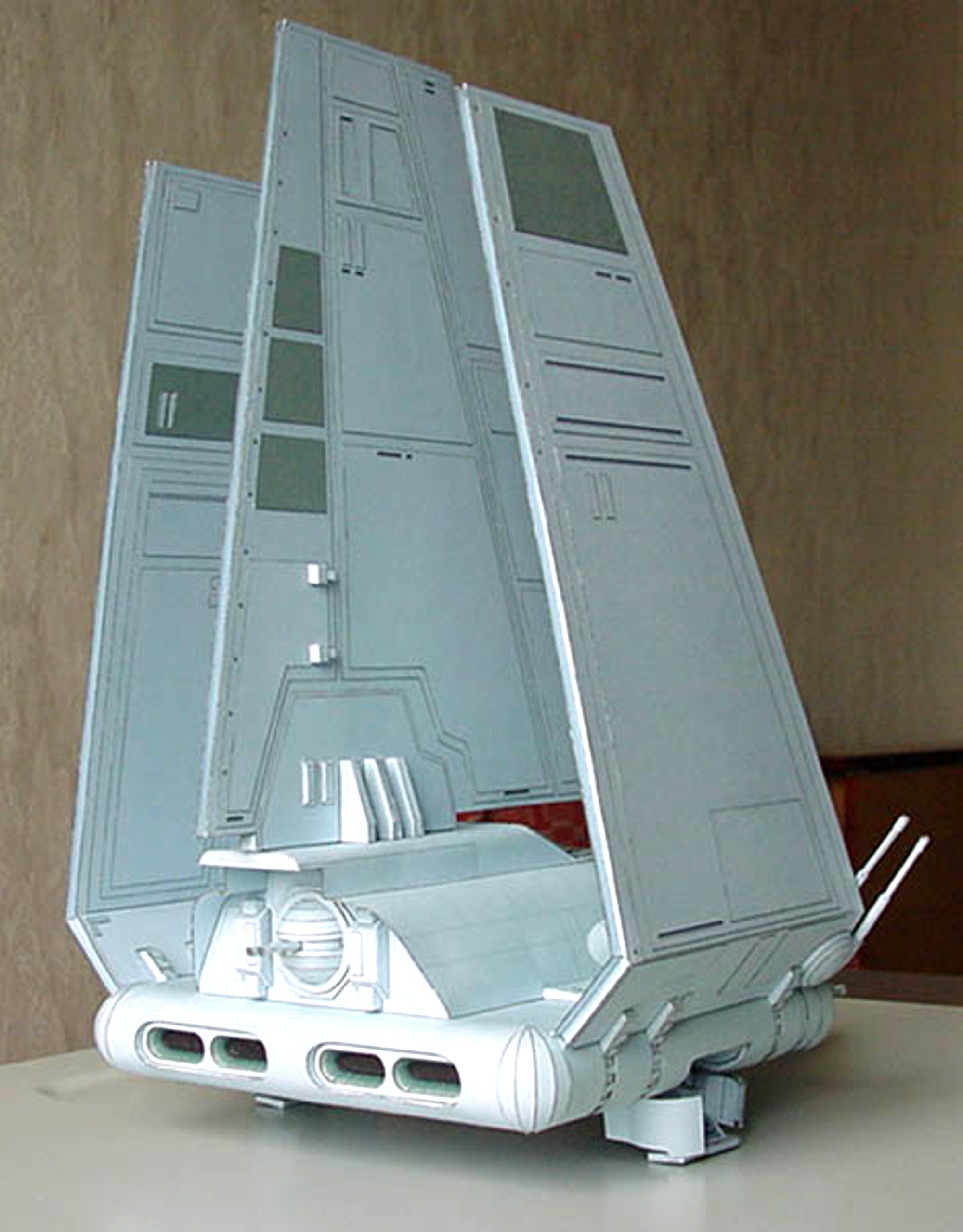 Star Wars Tydirium Shuttle Papercraft: DIY Imperial Ship Model (PDF) - Etsy