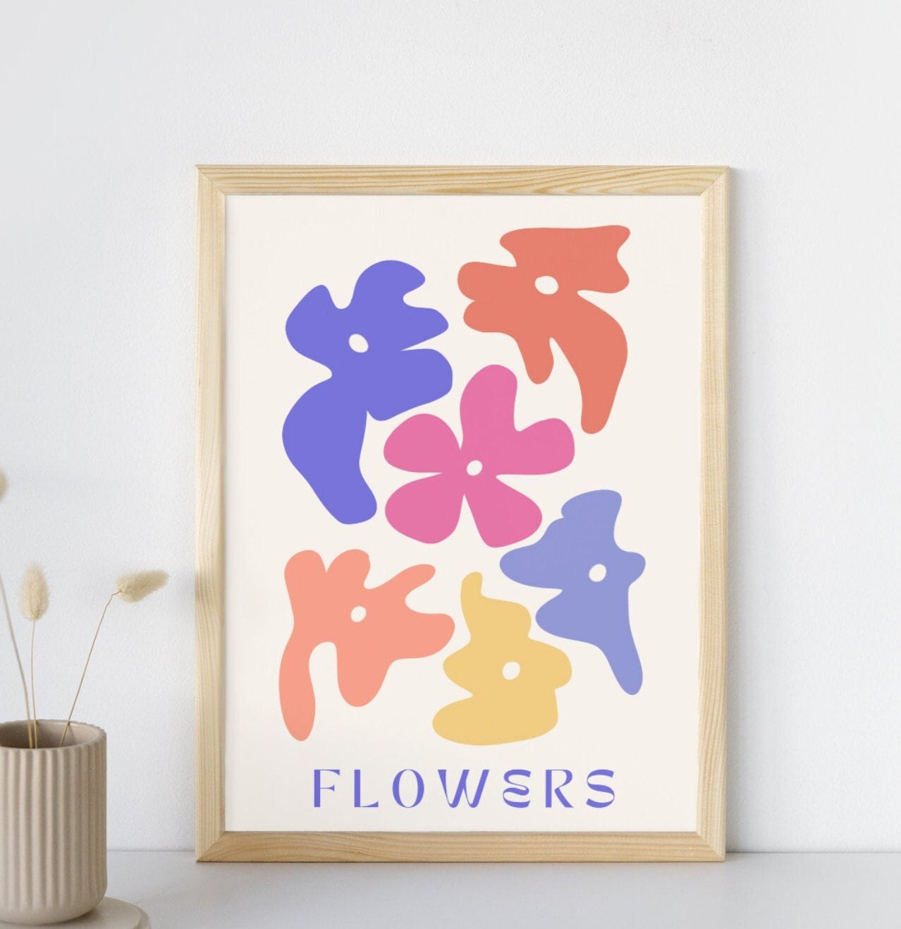 Flower Poster, Flowers. Instant Download, Printable Wall Art, Poster ...