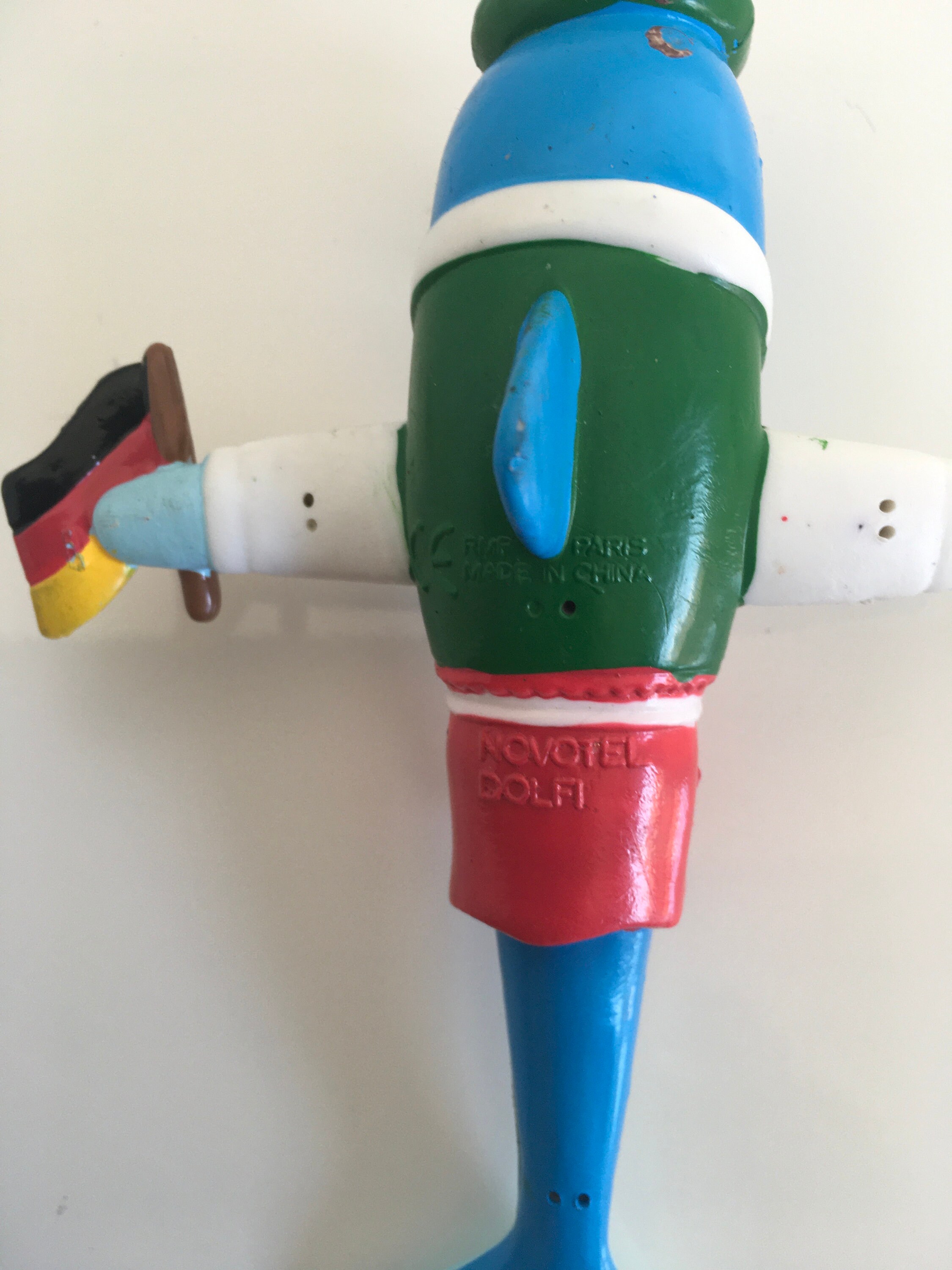Flexible Figure Dolfi Novotel Paris 1990 German Flag Dolfin - Etsy