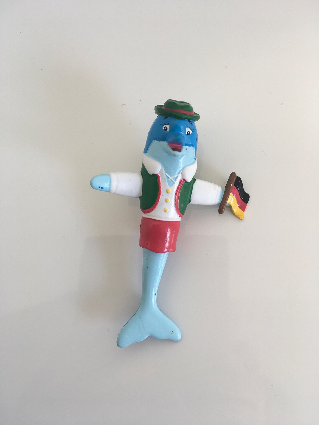 Flexible Figure Dolfi Novotel Paris 1990 German Flag Dolfin Used but ...