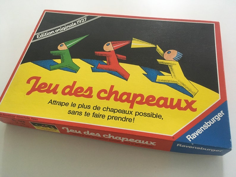Board Game Ravensburger 1974 « grab Your Hat « game With the Rule ...