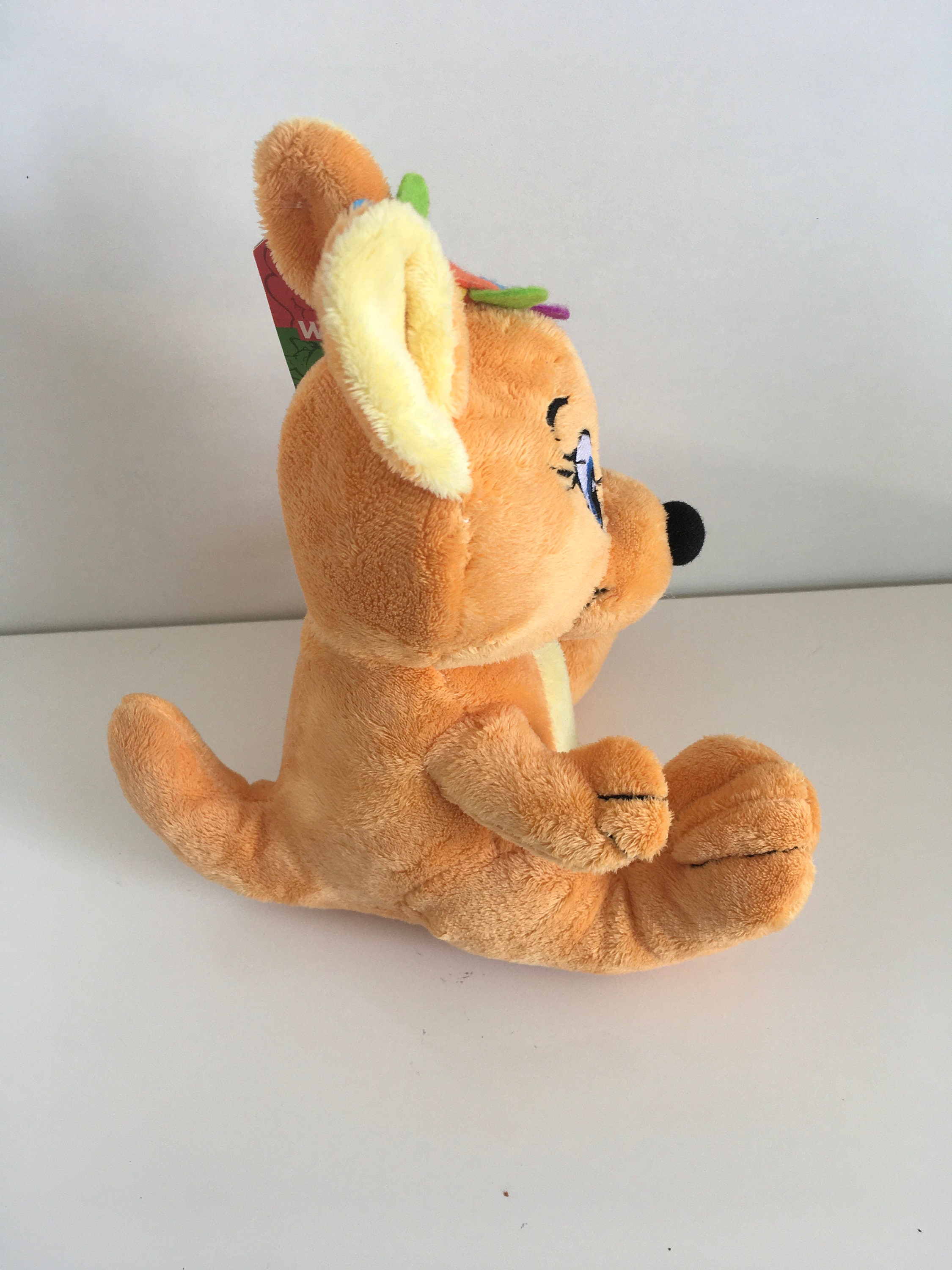 Walibi Belgium Park Kangaroo Plush New With Tag , Embroidered Eyes ...