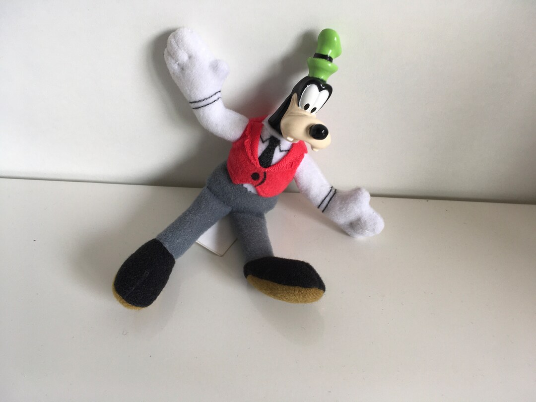 Disney Goofy Mc Donalds House of Mouse Happy Meal Plush Toy Plastic ...