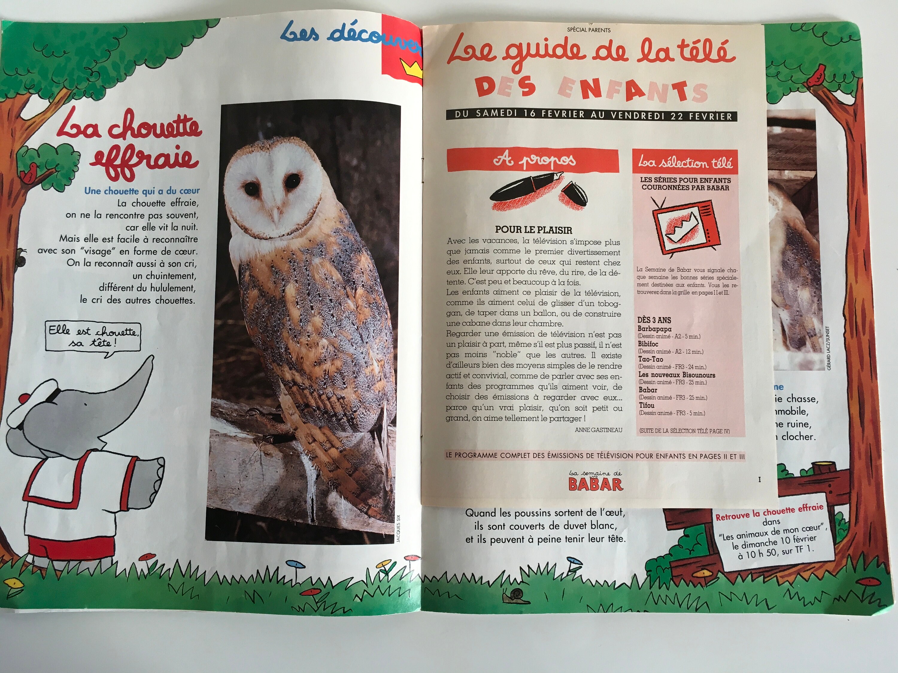 Vintage Babar Magazine 1991 - Etsy