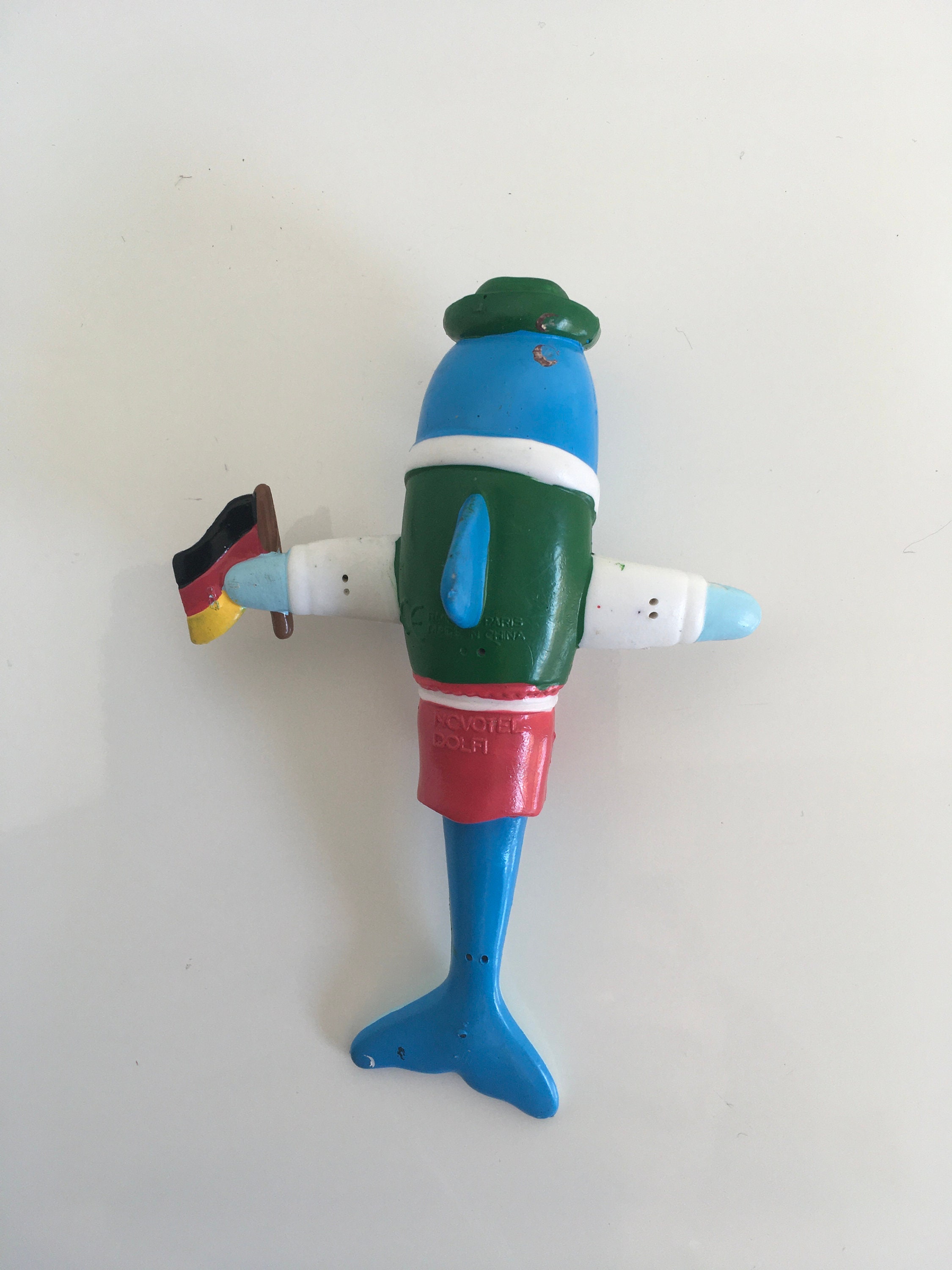 Flexible Figure Dolfi Novotel Paris 1990 German Flag Dolfin - Etsy