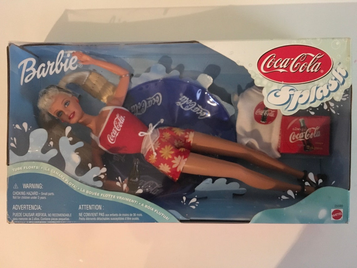 Greatest Coca Cola Splash Barbie Of The Decade Check This