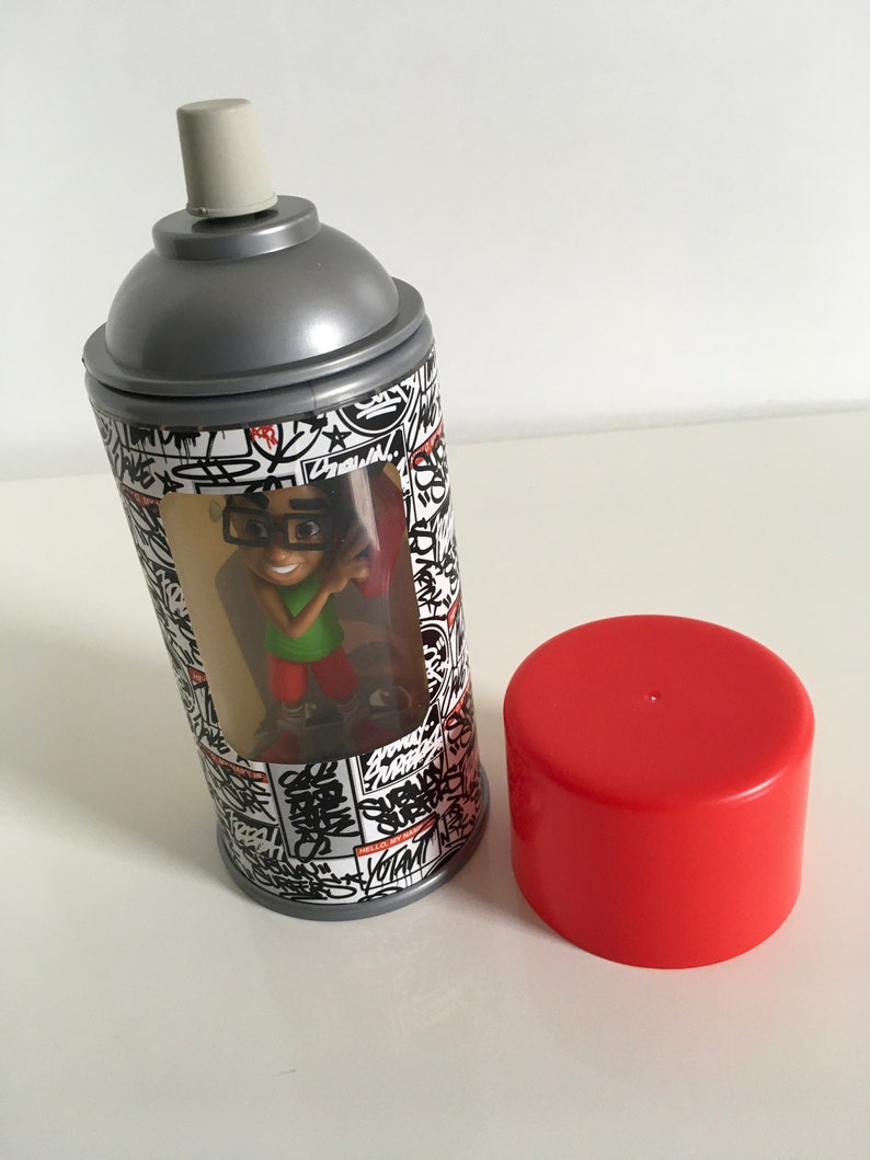 Sub Surf Subway Spray Can Surfer Brand Alpha Industries Figure Inside ...