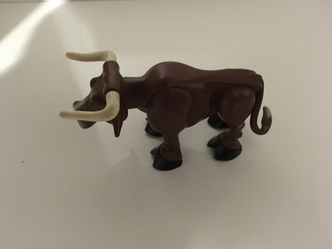 Fischer Price Vintage Toys Figure Husky Helper Bull Toy Fun 1980 Good ...