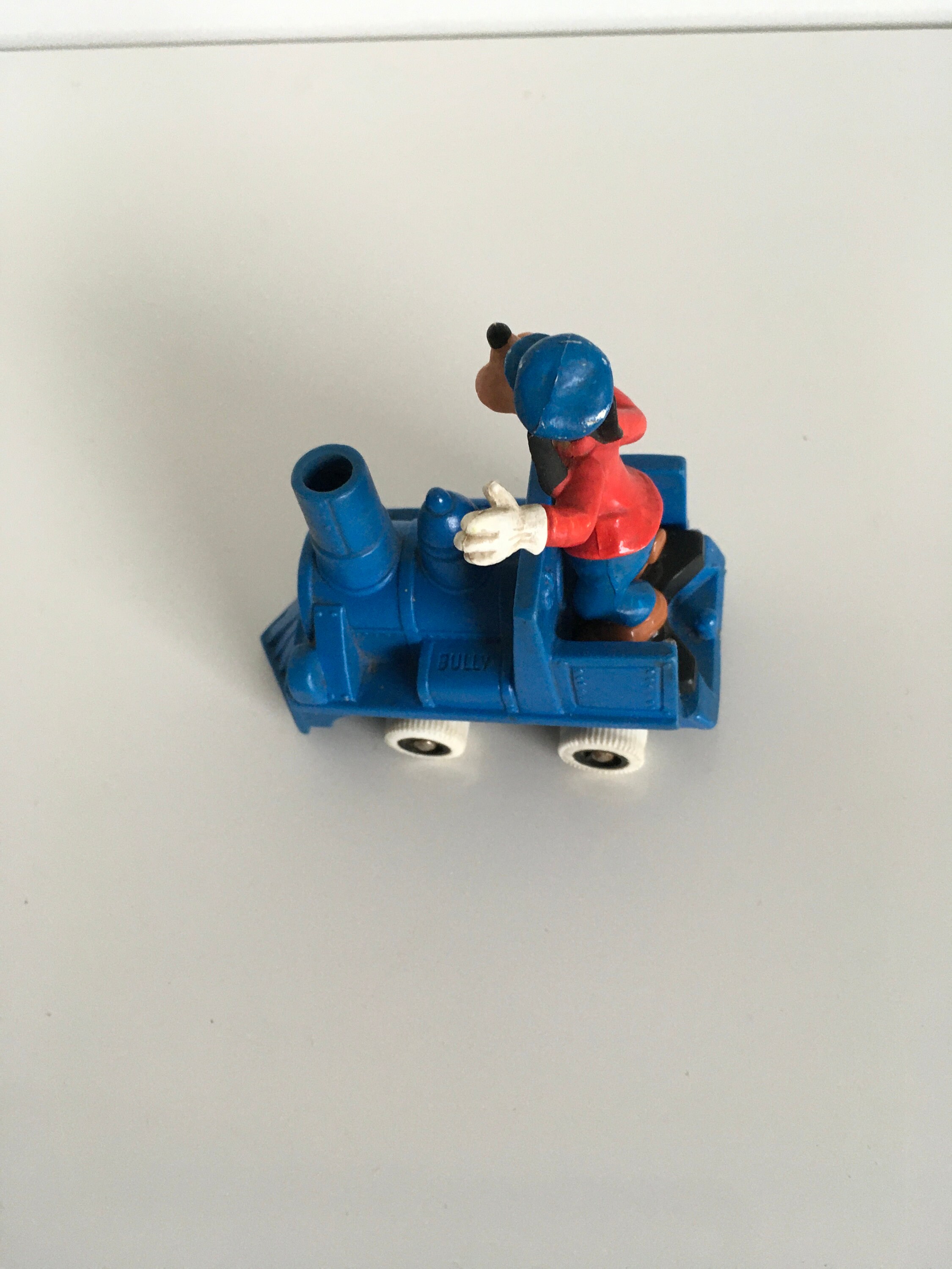 Vintage Figure Bully Goofy on Train Pvc Good Condition 4 Inch/9,5 Cm - Etsy