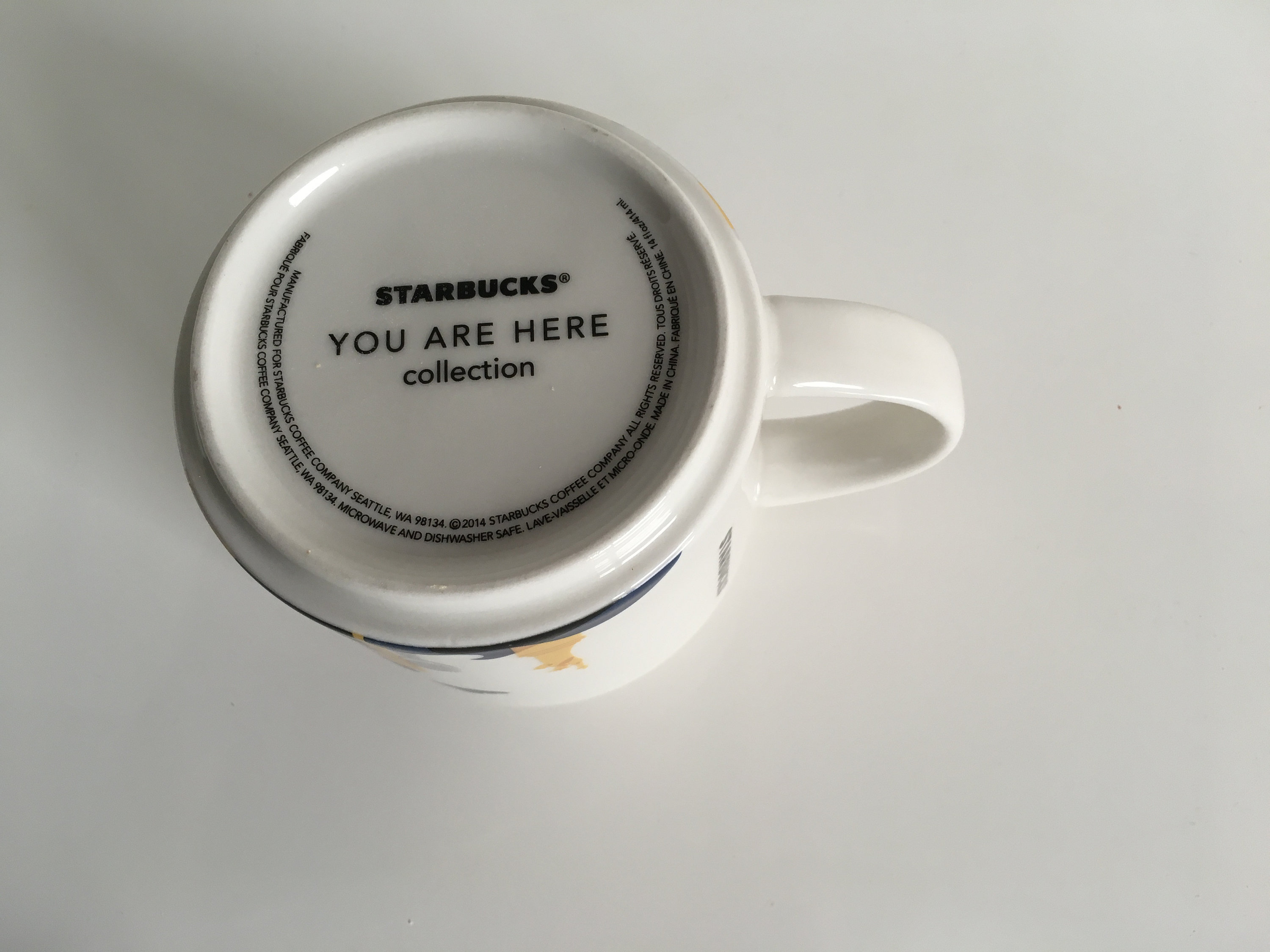 Starbucks Mug Cup You Are Here Collection New York 2014 - Etsy