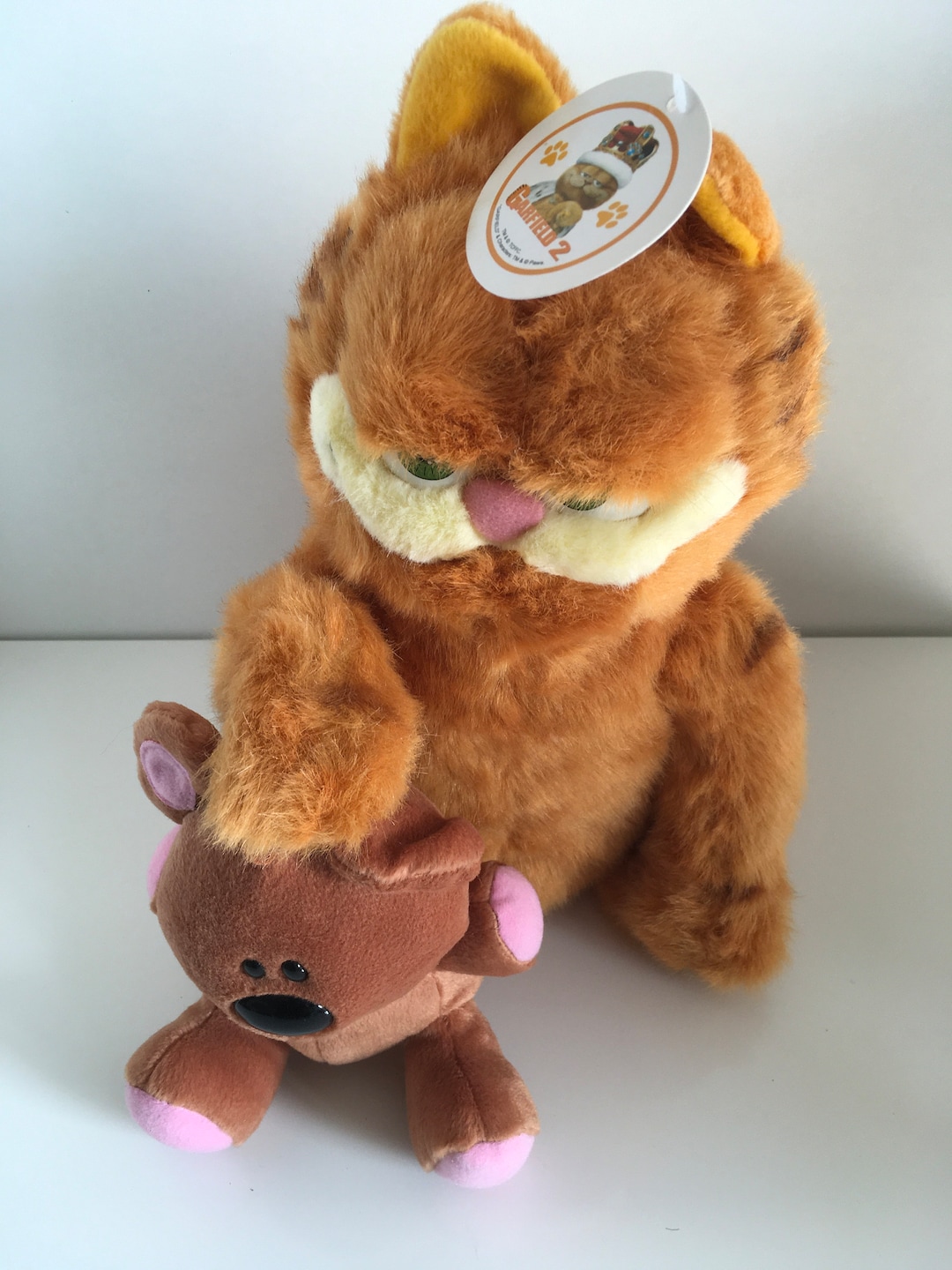 Plush Garfield 2 Movie With Pooky Teddy Plush New With Brand 12’’/30cm ...