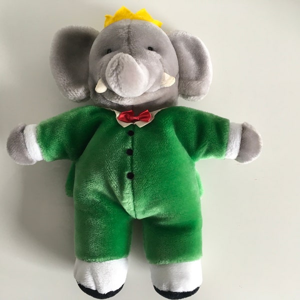 Babar Plush Puppet - Etsy