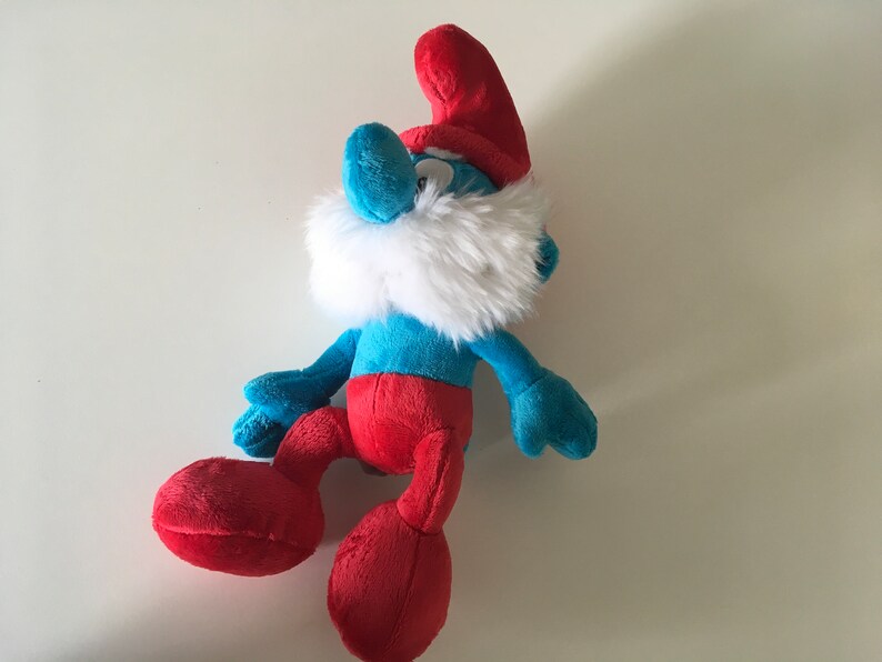 Smurf Plush Papa Smurf 2012 30 Cm Very Good Condition Very Cute and ...