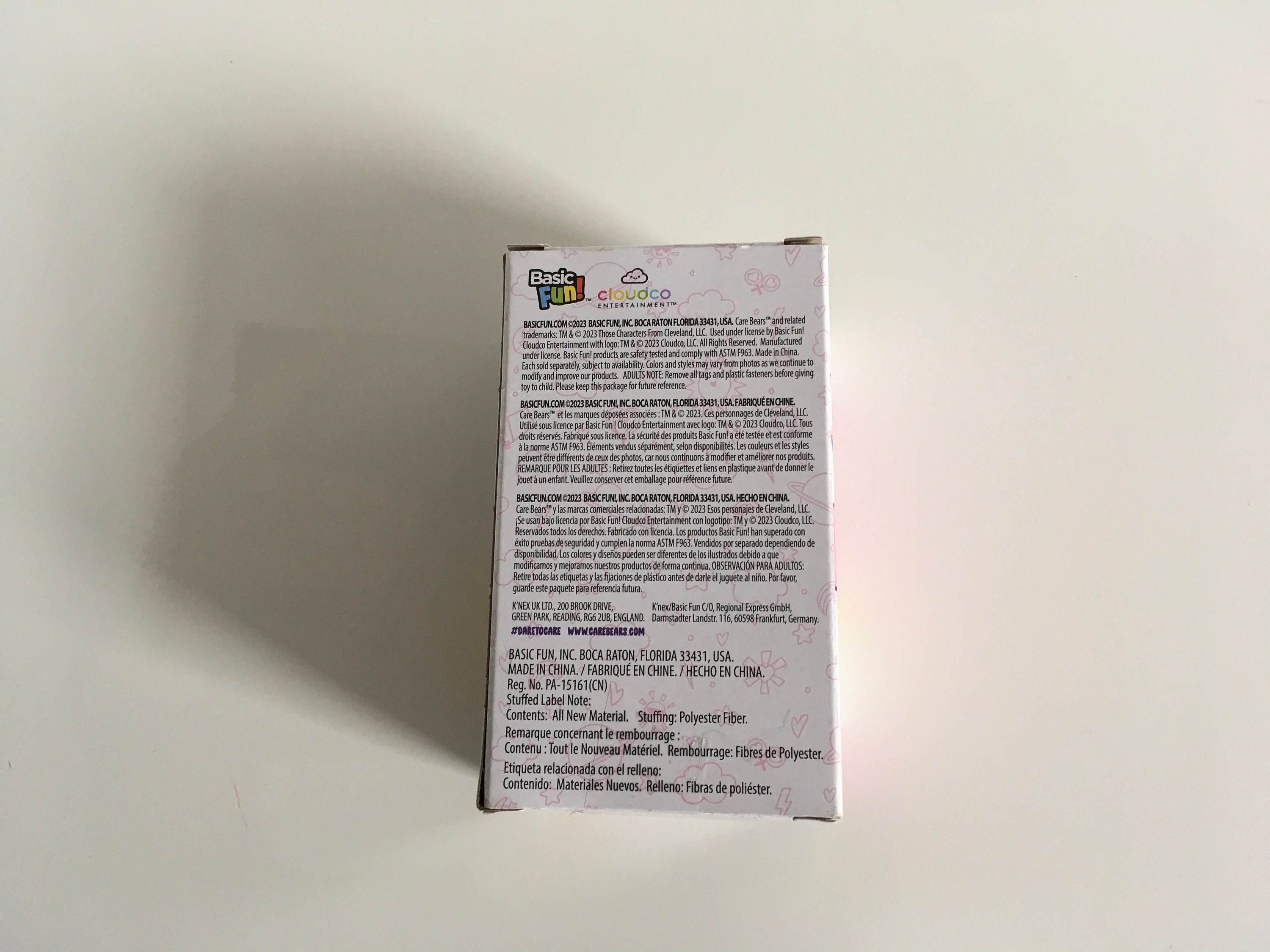 Care Bears Mini Plush in the Box New Cheer Bear Rose Micro Plush 7 Cm ...