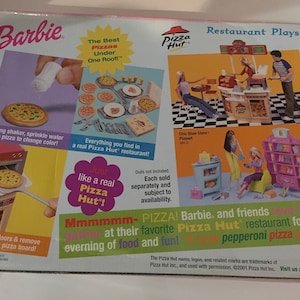 Barbie Restaurant Pizza Hut - Etsy