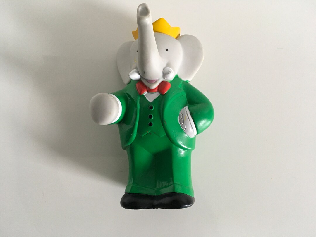 Babar Figure Pouet 1990 16 Cm Very Good Condition - Etsy