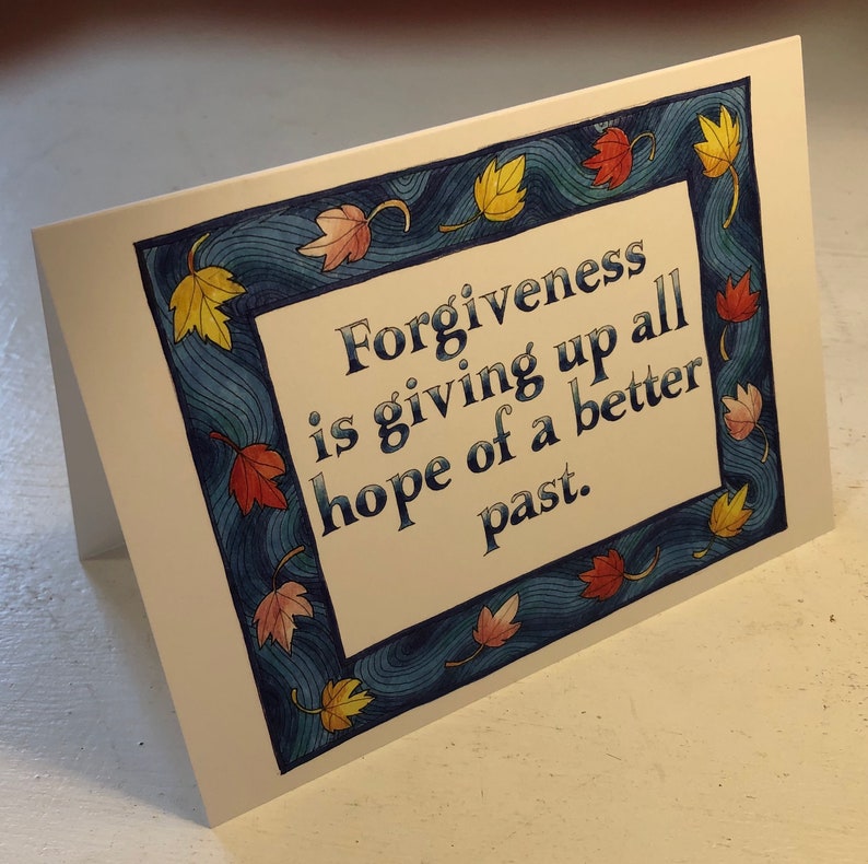 5x PACK Greeting Cards With Spirit: Forgiveness - Etsy