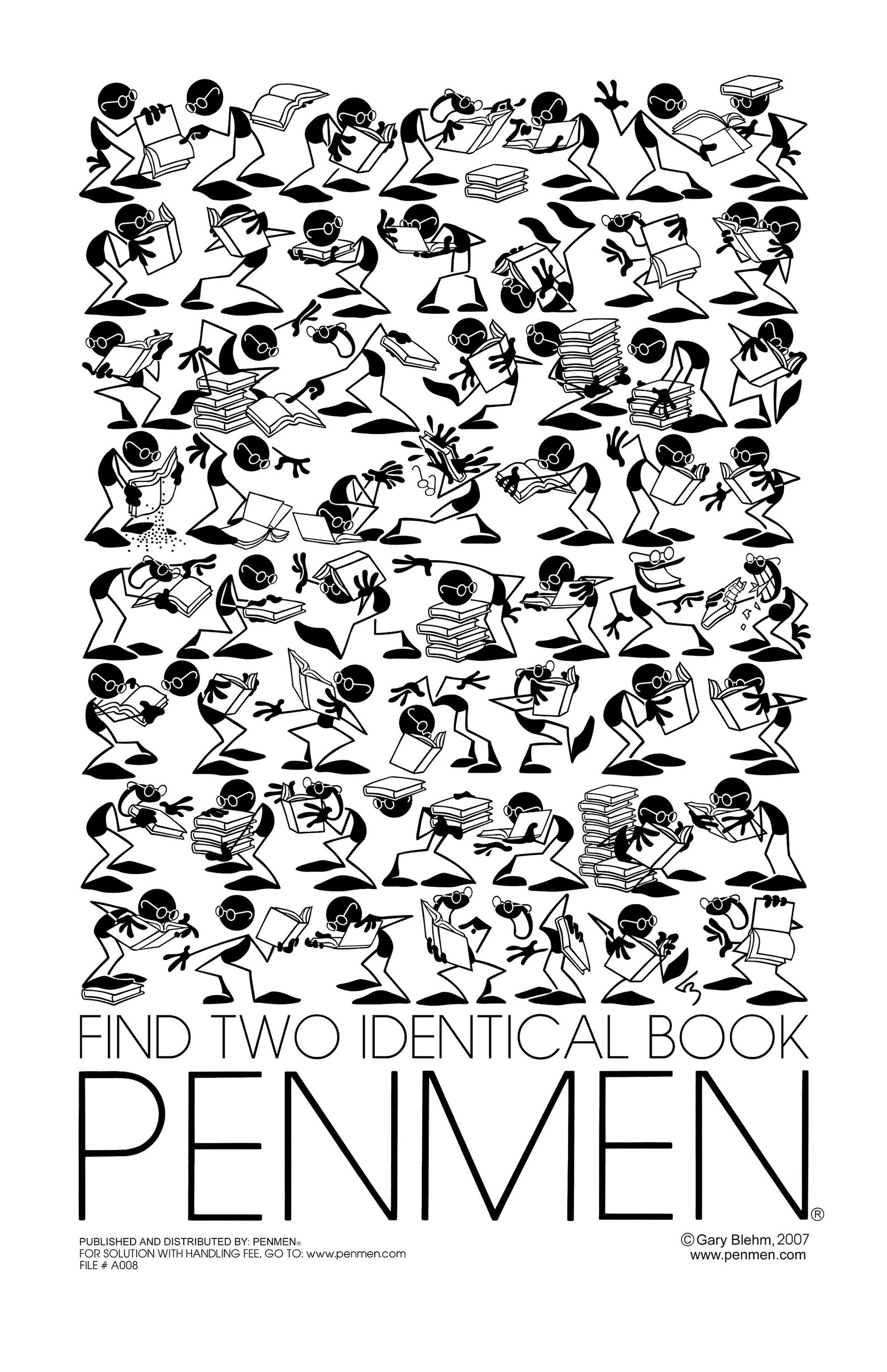 Find Two Identical Book PENMEN® - Etsy