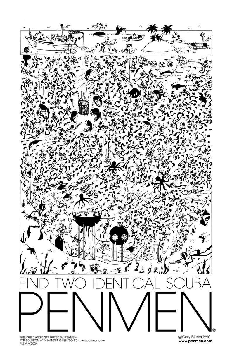 Find Two Identical Scuba PENMEN® - Etsy