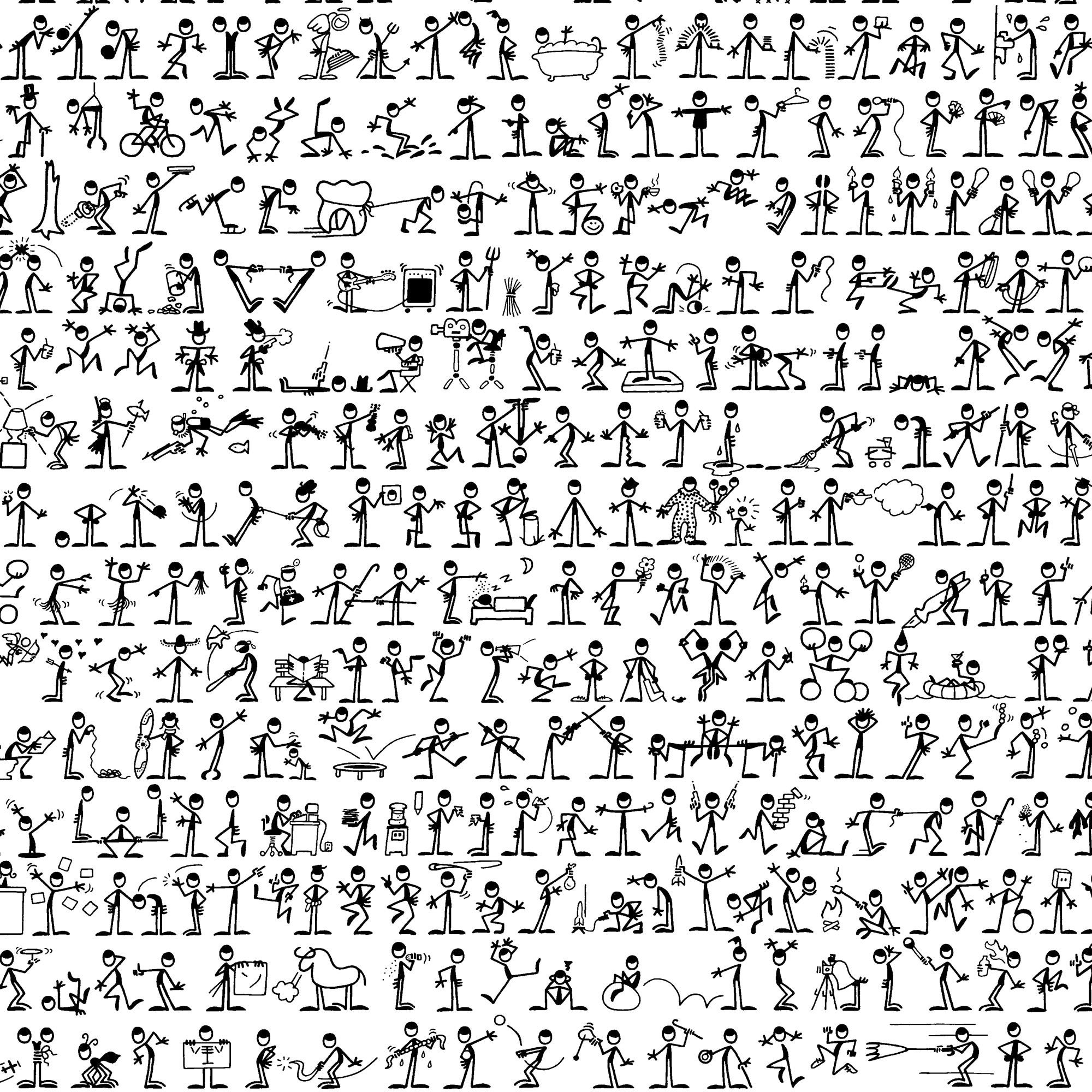 Interactive Fun Art Poster: Find the Two Identical PENMEN® 11 X 17 ...